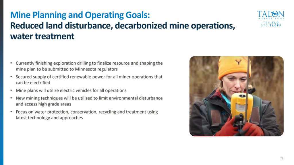 Mine Planning & Operating Goals - Talon Metals Corp